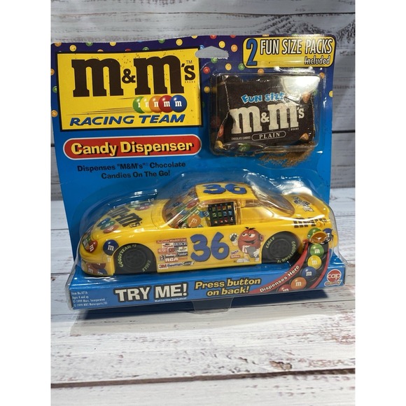Toys | Vintage 1999 Mms Collectible Racing Team Candy Dispenser Nascar ...